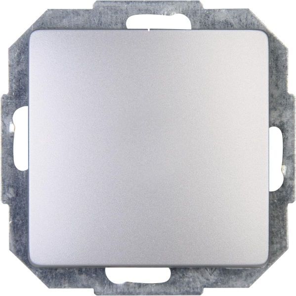 Kopp Paris Universalschalter Drucktaste Wechselschalter Silber